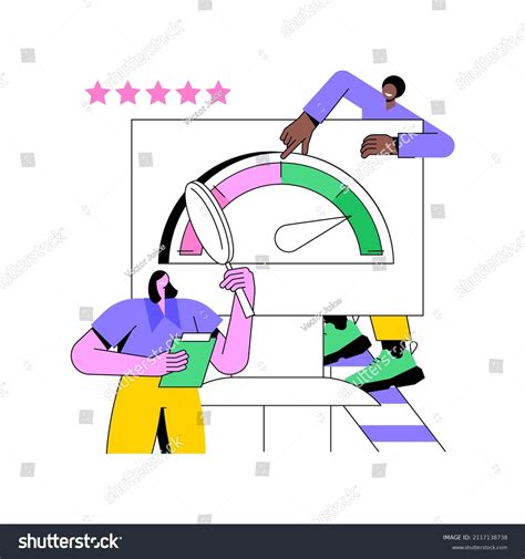 Credit Rating Abstract Concept Vector Illustration Stock Vector Royalty Free