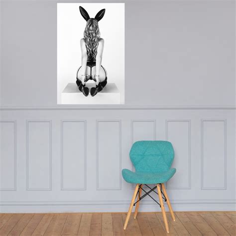 Bdsm Poster Bdsm Print Bdsm Bunny Fetish Bunny Sexy Etsy