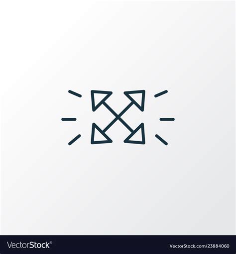 Scalable System Icon Line Symbol Premium Quality Vector Image