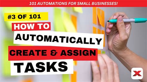3 Of 101 Automatically Assign Tasks With Triggers In Crmx Youtube