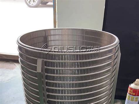 Screw Press Separator Wedge Wire Screens For Agricultural Branch