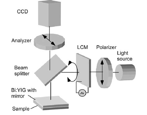 A Schematic Drawing Of Mo Microscope Using Polarization Modulation Download Scientific Diagram