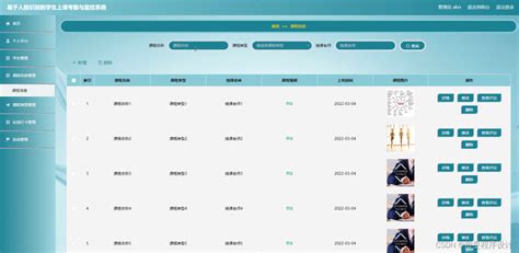 Javaphpnodejspython基于人脸识别的学生上课考勤与监控系统【2024年毕设】 Csdn博客