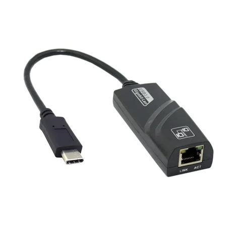 Usb C Type C Usb Male To Gigabit Ethernet Network Lan Adapter