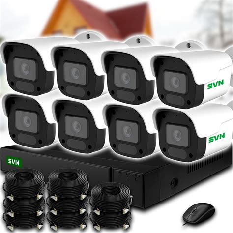 Купить Комплект «ДОМ 2k на 8 камер 4Мп от Svn в ВИДЕОДОМ видеонаблюдение для дома цена 63