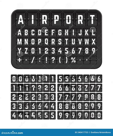 Flip Clock Font