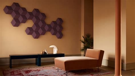 Bang And Olufsens Modular Beosound Shape Speakers Are Arranged Like Wall Tiles