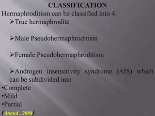 Hermaphroditism Pptx