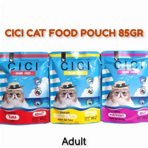 jual cici wet food cici pouch tuna katsoubusi di seller glorious