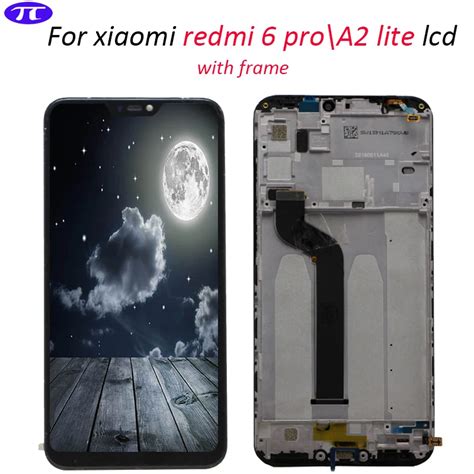 With Frame Lcd Xiaomi Mi A Lite Redmi Pro Lcd Display Touch Screen Digitizer Assembly