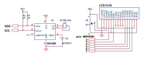 Jam Digital Lcd 2x16 Dengan Arduino ~ Teknologi Industri