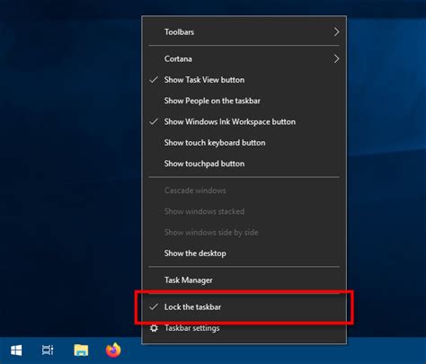 How To Change The Height Or Width Of The Taskbar On Windows