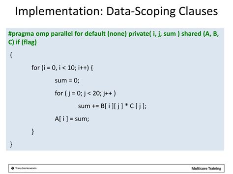 Ppt C66x Keystone Training Openmp An Overview Powerpoint
