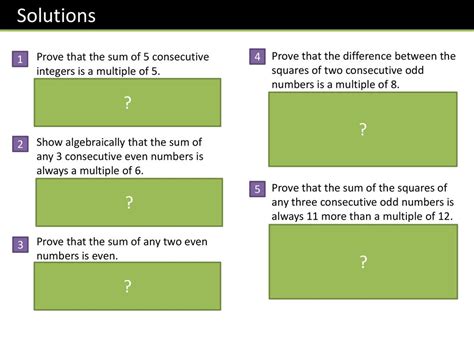 Gcse Counterexamples And Proofs Involving Integers Ppt Download