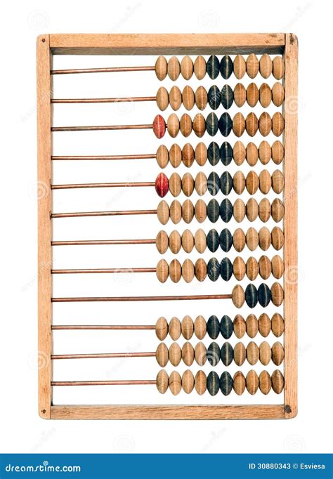 Old Mathematical Calculator Abacus Stock Image Image Of Finance