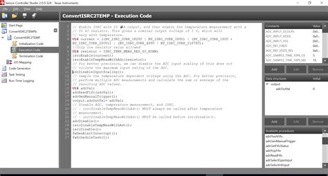 launchxl cc1350 4 running the convertisrc2temp example on scs doesn t