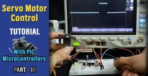 Servo Motor Control With PIC F A PIC F C Code Library XC