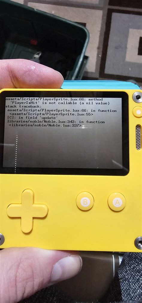 Playdate Crashed Any Thing I Can Do Rplaydateconsole