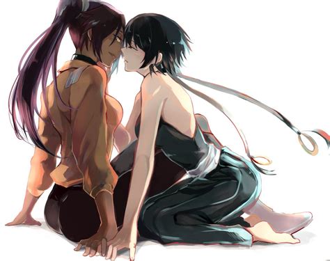 Yoruichi And Soifon Wallpaper