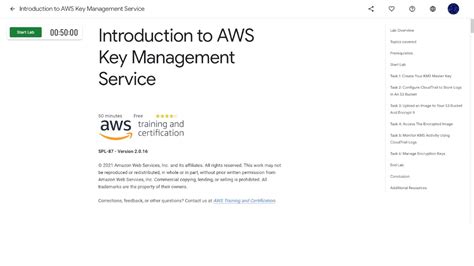 Qwiklabs Introduction To Aws Key Management Service Youtube