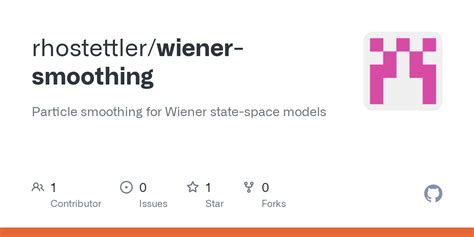 Github Rhostettlerwiener Smoothing Particle Smoothing For Wiener