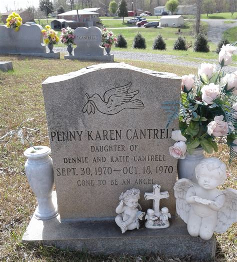 Penny Karen Cantrell 1970 1970 Mémorial Find A Grave