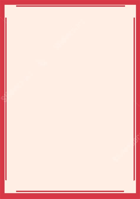 Red Border Design