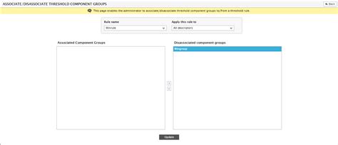 Creating A Threshold Rule