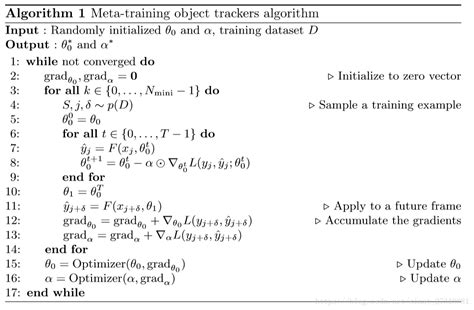 【小白笔记】目标跟踪meta Tracker Fast And Robust Online Adaptation For Visual