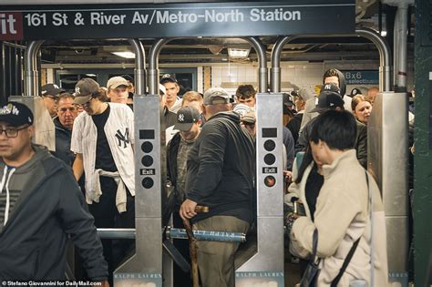 New York Yankees Fans Pour On To The Streets To Celebrate First Win In World Series For 15 Years