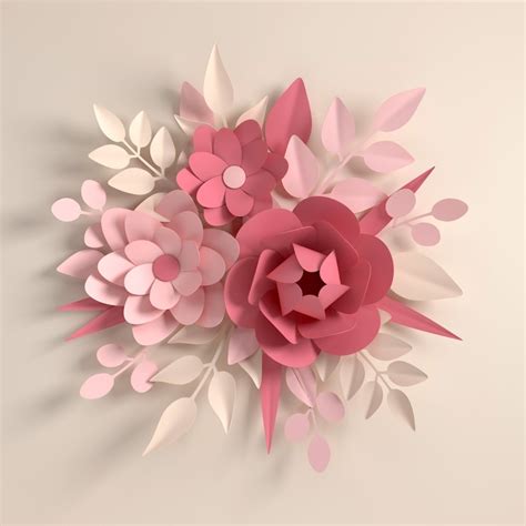 종이 꽃 이미지 Freepik에서 무료 다운로드