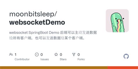 github moonbitsleep websocketdemo websocket springboot demo