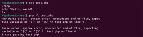 PHP Error Types And Error Logging Explained