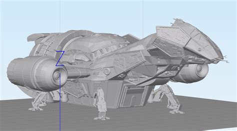 Stl File Serenity Firefly Class Ship 🚢・3d Printable Model To Download・cults