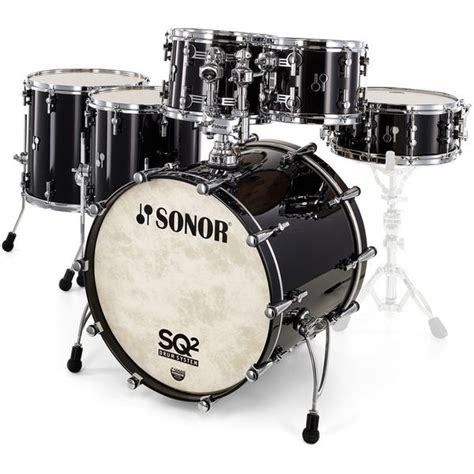 Sonor Sq2 Set 2up2down Deep Black Thomann Uk