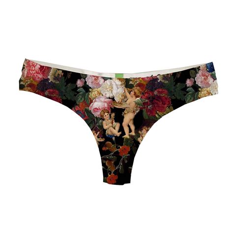 Flower Angels String Happy Undies Underwear Beachwear And Loungewear Happy Undies