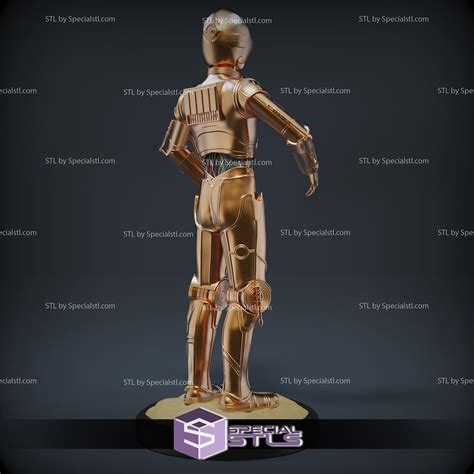 C 3po Protocol Droid From Starwars Specialstl