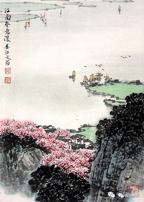 江南烟雨，迷醉我心！国画大师宋文治，60幅江南国画，美到心里~