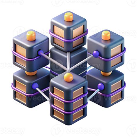 Elegant Minimalist A Network Of Interconnected Servers Glowing Lines And Nodes Data