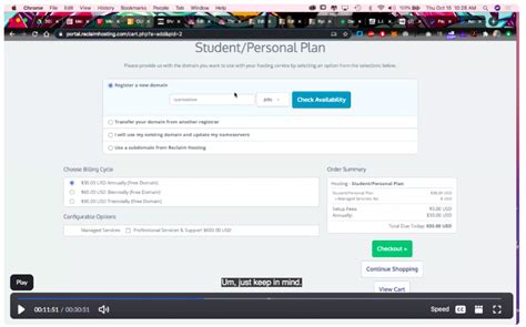 Domain Name Registration Hosting Set Up And Wordpress Installation Ct101 Digital Storytelling