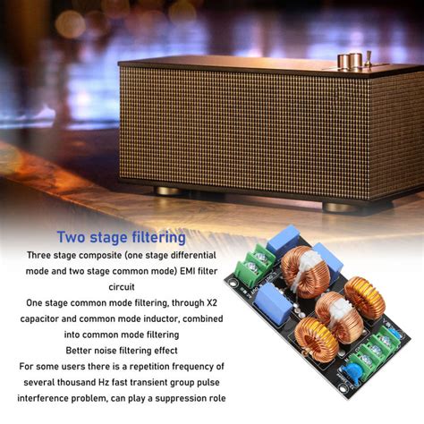 Power Supply Filtering Board Emi Emc Power Supply Filtering Board 1 Stage Differential Mode High