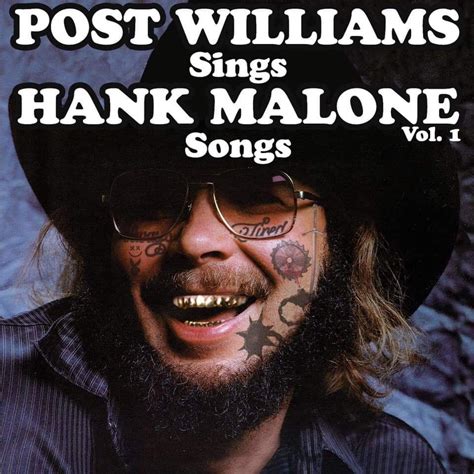 Hank Jr Post Malone Minimalist Poster Store