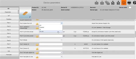setup guide g6 io link communication with ifm io link master
