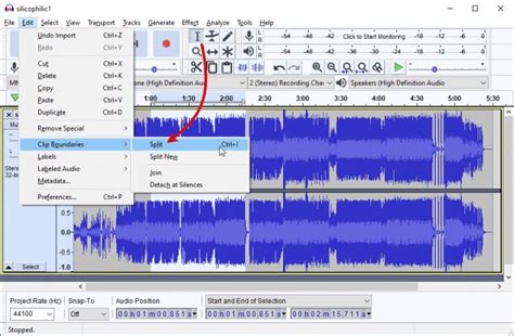 How To Split And Merge Audio Files In Audacity Method