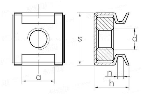卡式螺母 产品展示 苏州恩超紧固件有限公司