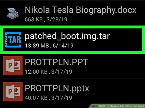 3 Easy Ways To Open A Tar File On Android Wikihow