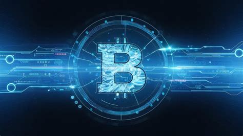 Blockchain Concept Big Data Binary Code Futuristic Information Technology Data Flow Premium Ai