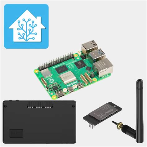 Kit Domotique Home Assistant Raspberry Pi 5 And Argon One V5 Zigbee Monraspberry