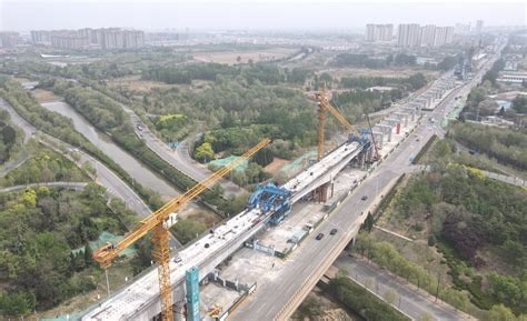 项目强省会｜济南轨交8号线跨河连续梁架设即将合龙 济南社会 舜网新闻