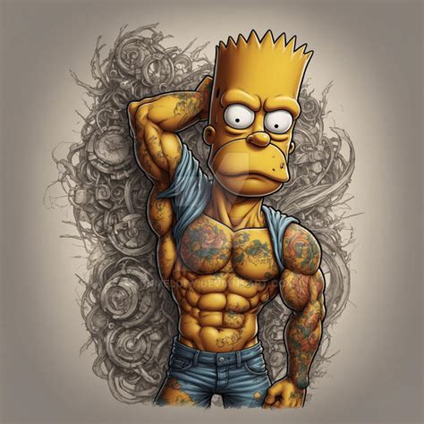 El Barto Rethought By Unmelody On Deviantart